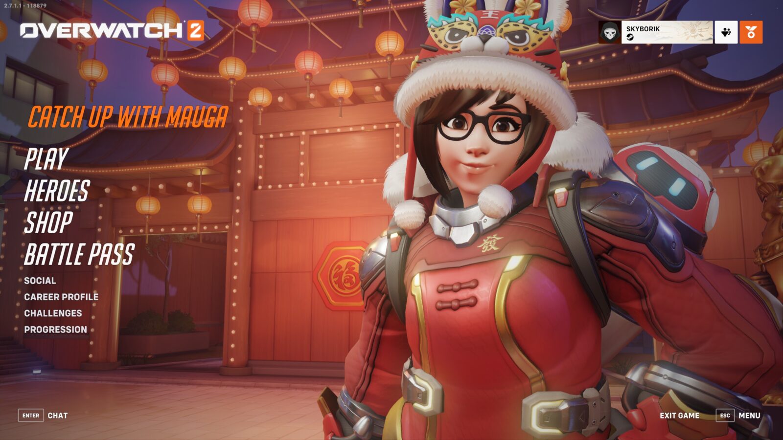 [オーバーウォッチ2] あのBGMも復活！OW2のメインメニューをお気に入りの背景に変更する裏技 | d3watch.gg