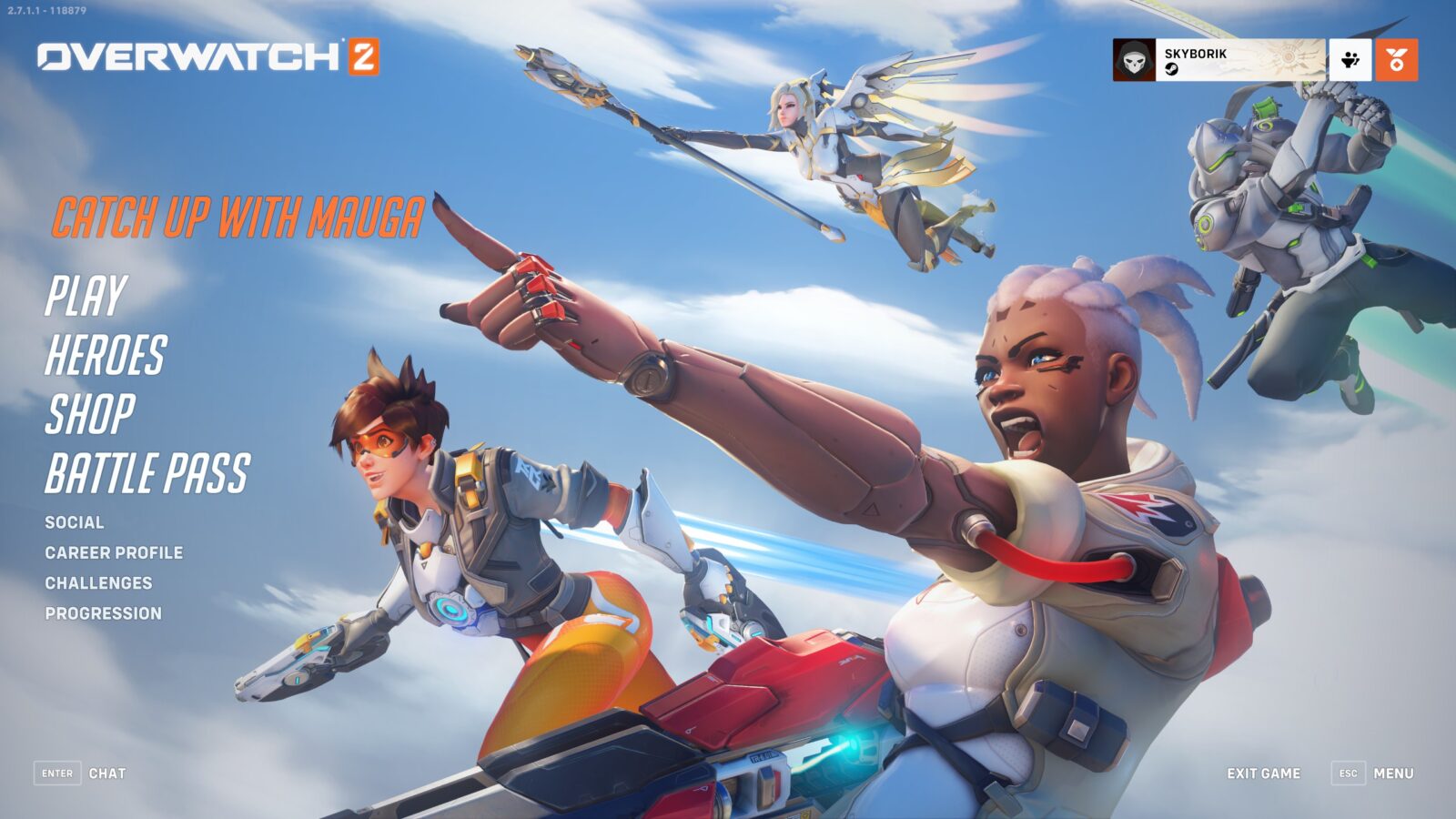 [オーバーウォッチ2] あのBGMも復活！OW2のメインメニューをお気に入りの背景に変更する裏技 | D3watch