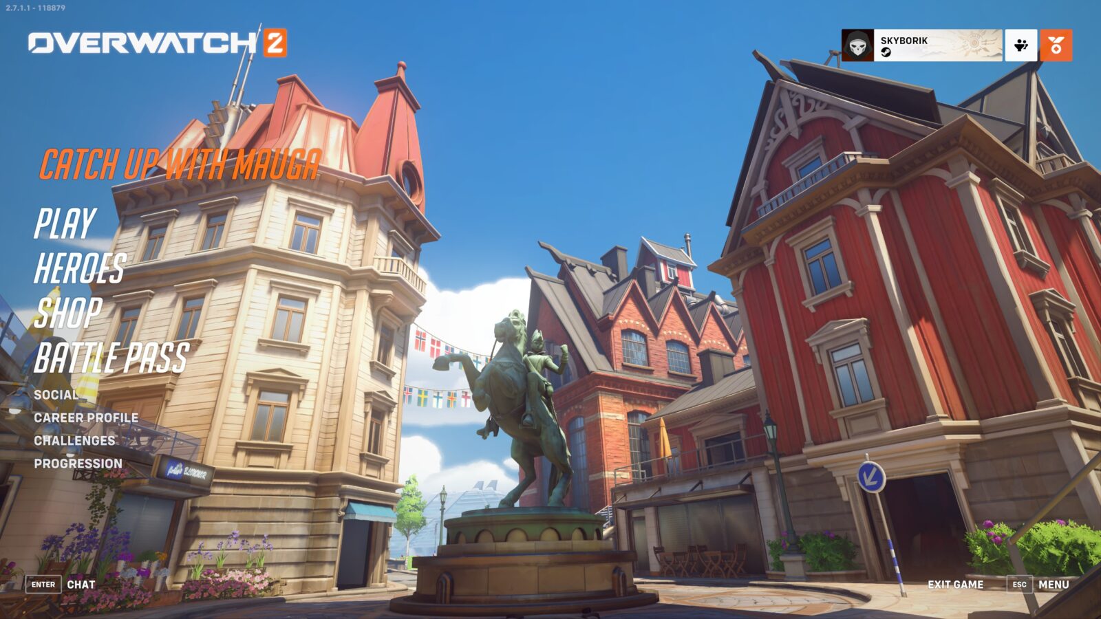 [オーバーウォッチ2] あのBGMも復活！OW2のメインメニューをお気に入りの背景に変更する裏技 | d3watch.gg