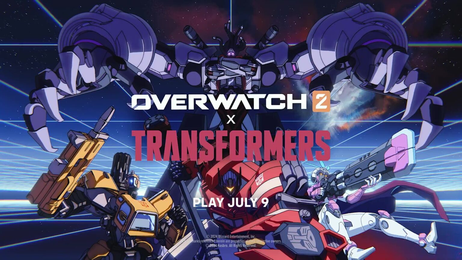 [OW2] トランスフォーマーコラボ公式トレーラーが公開、登場ヒーローはラマットラ、ラインハルト、バスティオン、イラリー | d3watch.gg