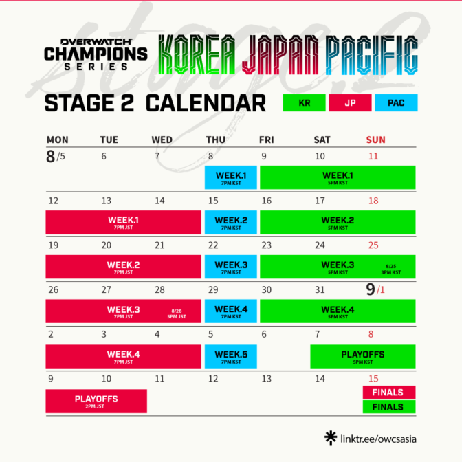 [OWCS]『OWCS KOREA ステージ2』観戦ガイド📝出場全8チームと所属選手を紹介 / グループステージ レビュー | D3watch