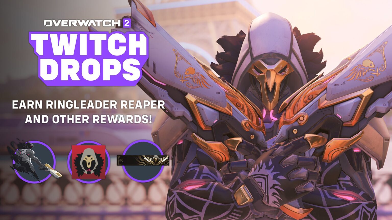 [OW2] 本日より新スキンのリーパー「首領」が入手可能なTwitch Dropsがスタート | D3watch