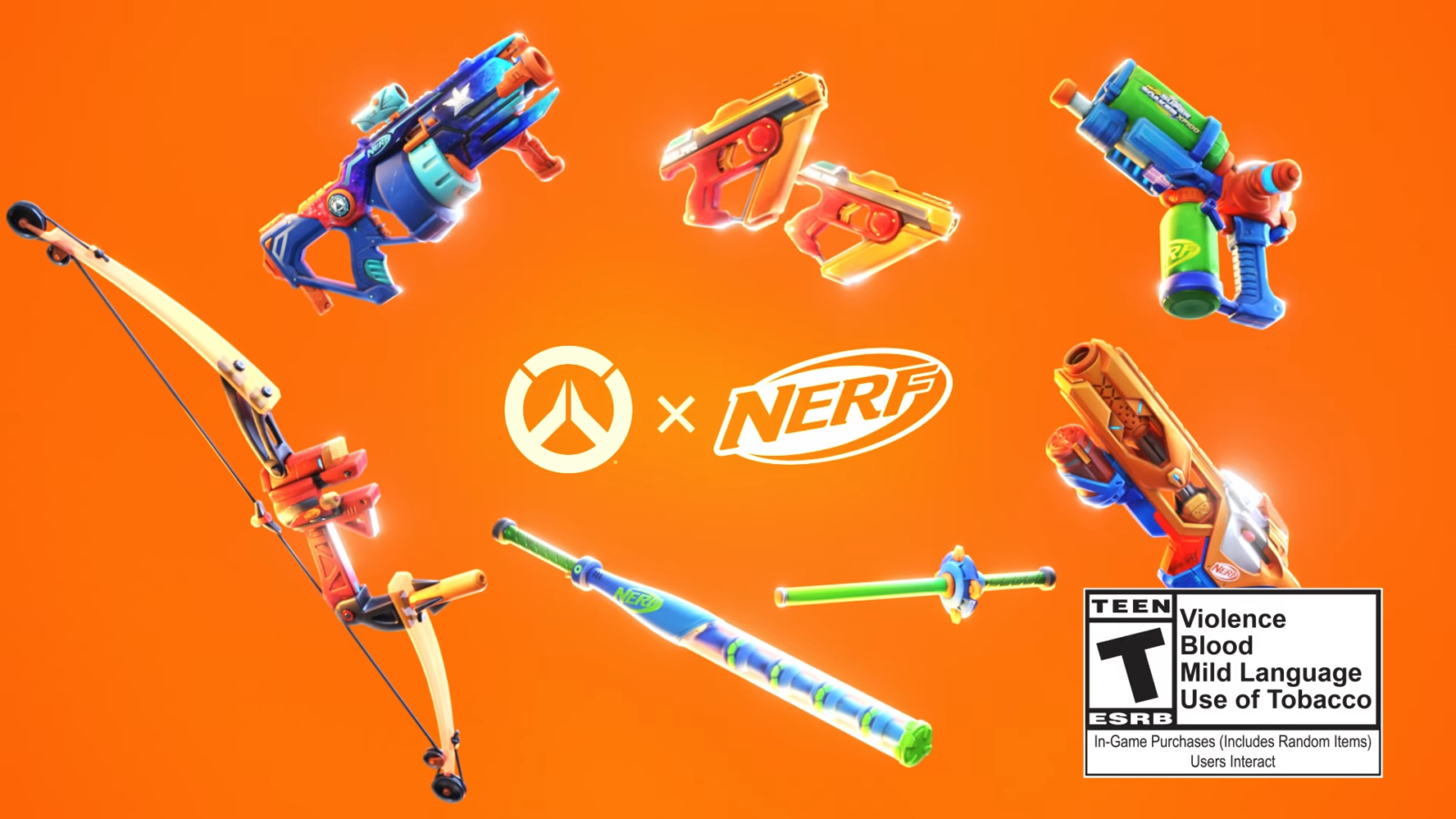 『オーバーウォッチ2 x NERF』トレーラーが公開―トレーサーの武器スキンが無料に | D3watch